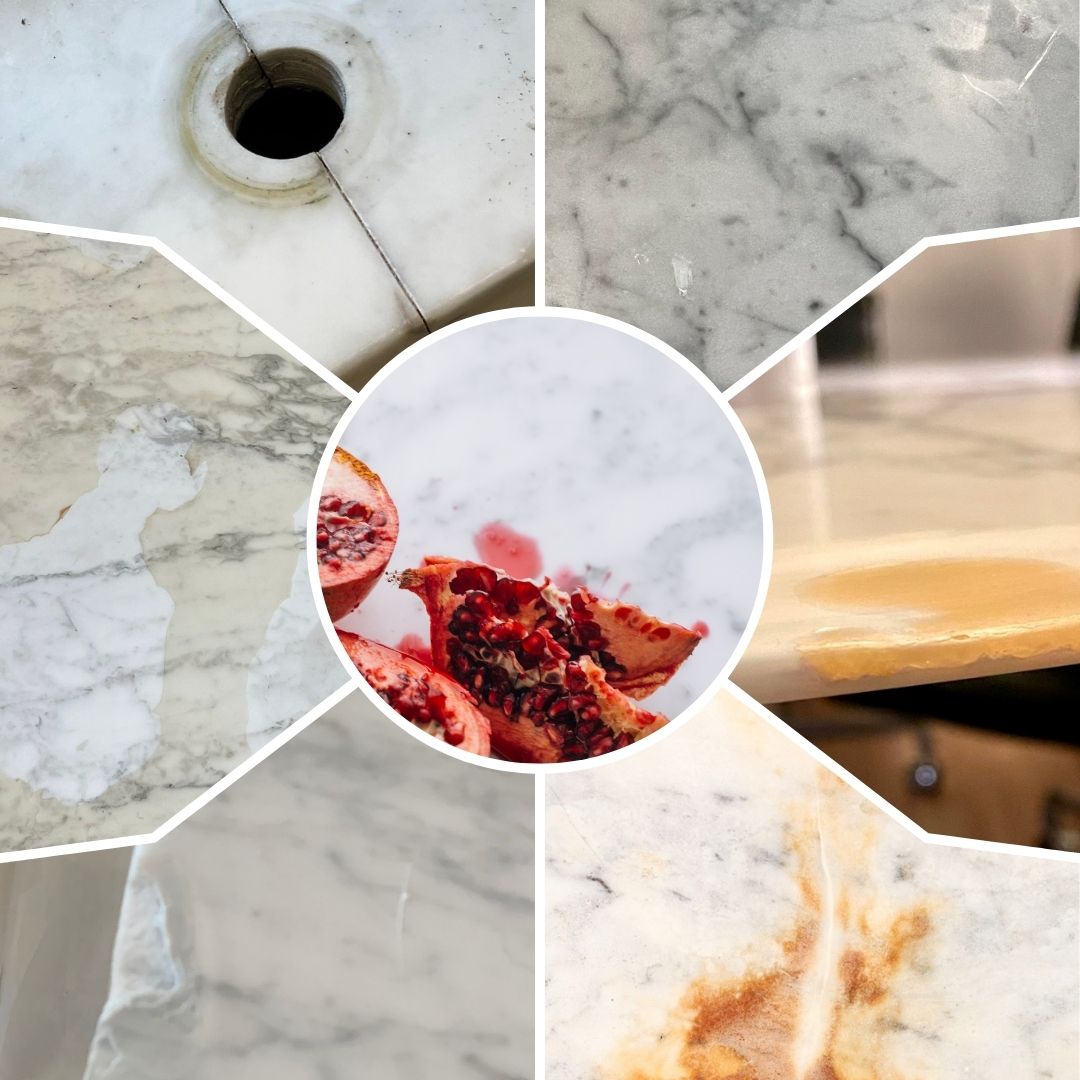 Types of Marble Countertop Damage That Can Be 100% Repaired ...